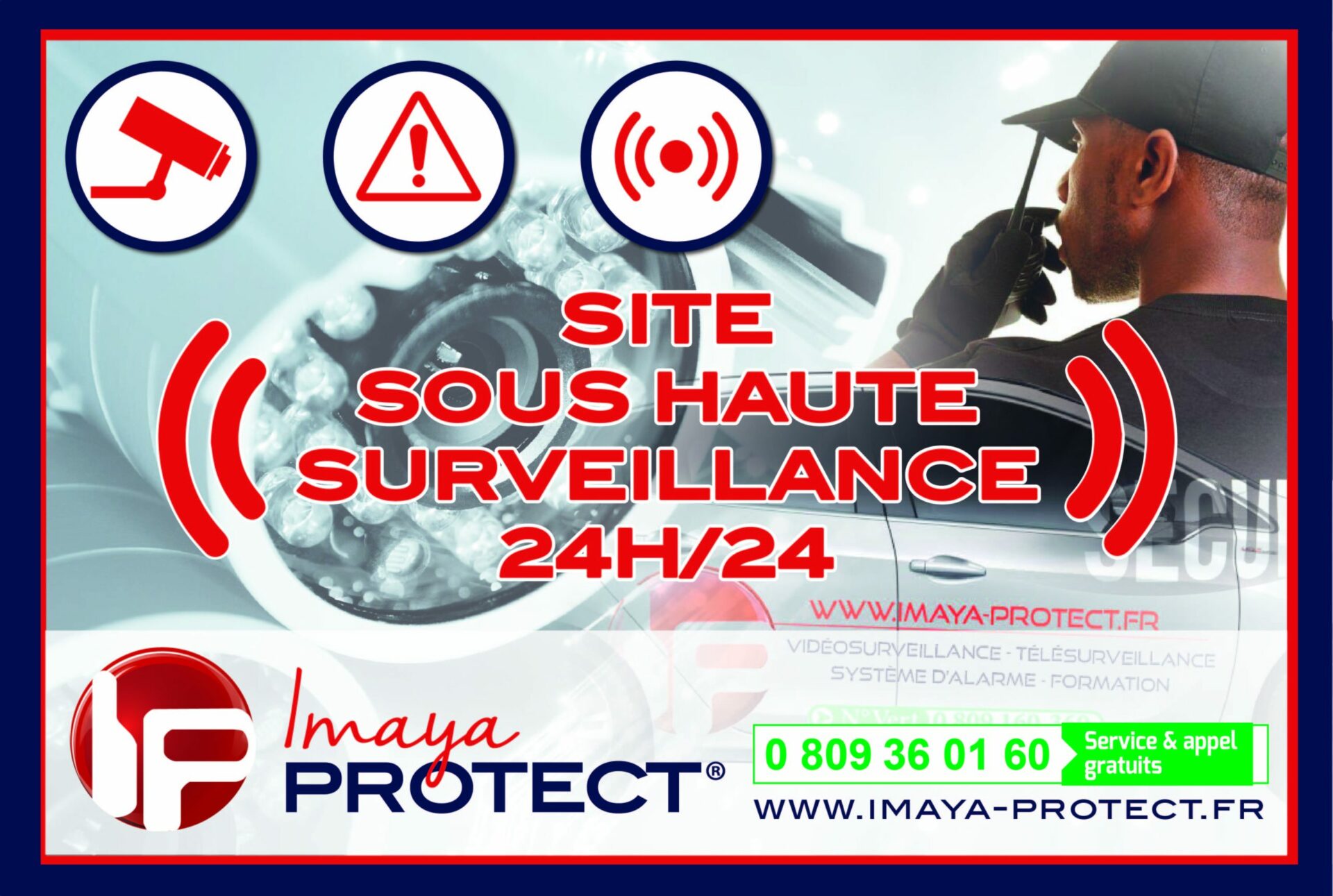 SURVEILLANCE DES CHANTIERS - Imaya PROTECT